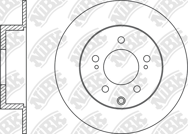 NiBK Brakes:: Application Cross Reference and Image for NiBK : ROTOR ...