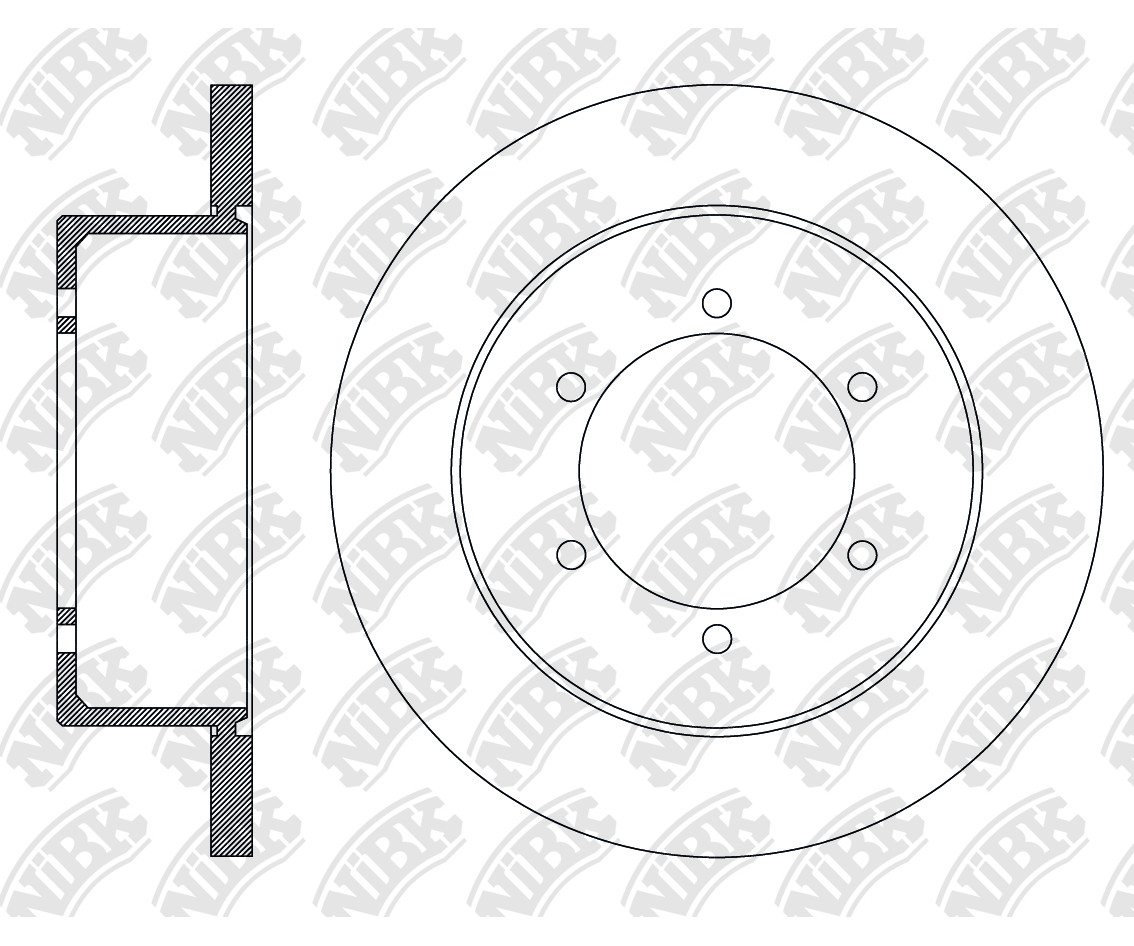 NiBK Brakes:: Application Cross Reference and Image for NiBK : ROTOR ...