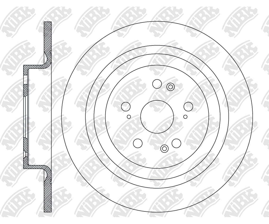 NiBK Brakes:: Application Cross Reference and Image for NiBK : ROTOR ...
